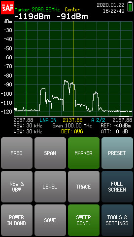 Handheld spectrum analyzer for professionals - 10 MHz - 87 GHz