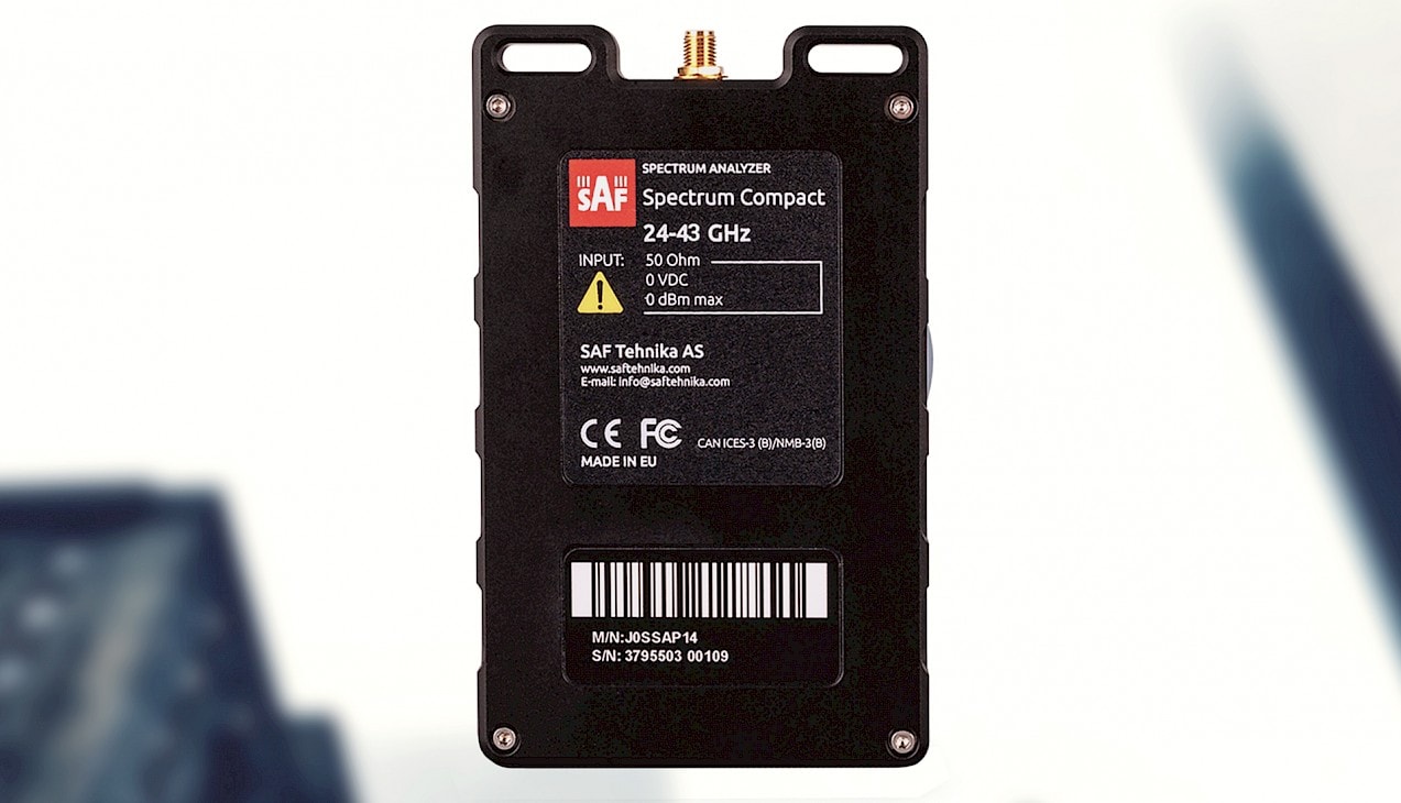 Handheld Spectrum Analyzer Upgraded To 24 – 43 GHz