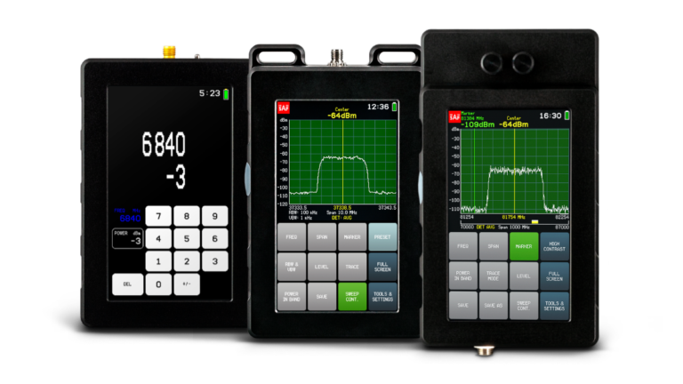 Portable Field Spectrum Analysis Device for Utilities Wireless Operations Portable Field Spectrum Analysis Device for Utilities Wireless Operations