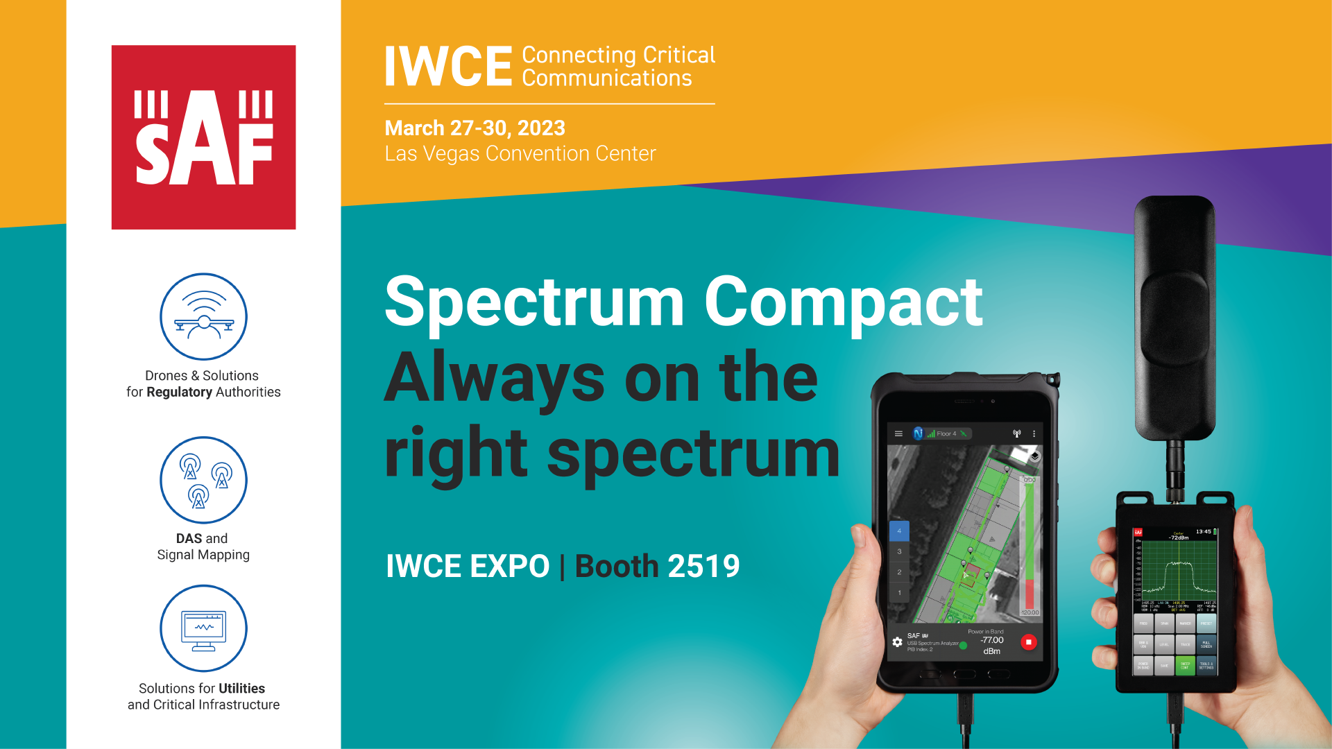 Spectrum Compact Brings Critical Communications RF Solutions to IWCE Spectrum Compact Brings Critical Communications RF Solutions to IWCE