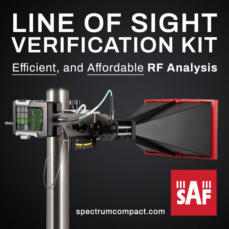 Handheld spectrum analyzer for professionals - 10 MHz - 87 GHz