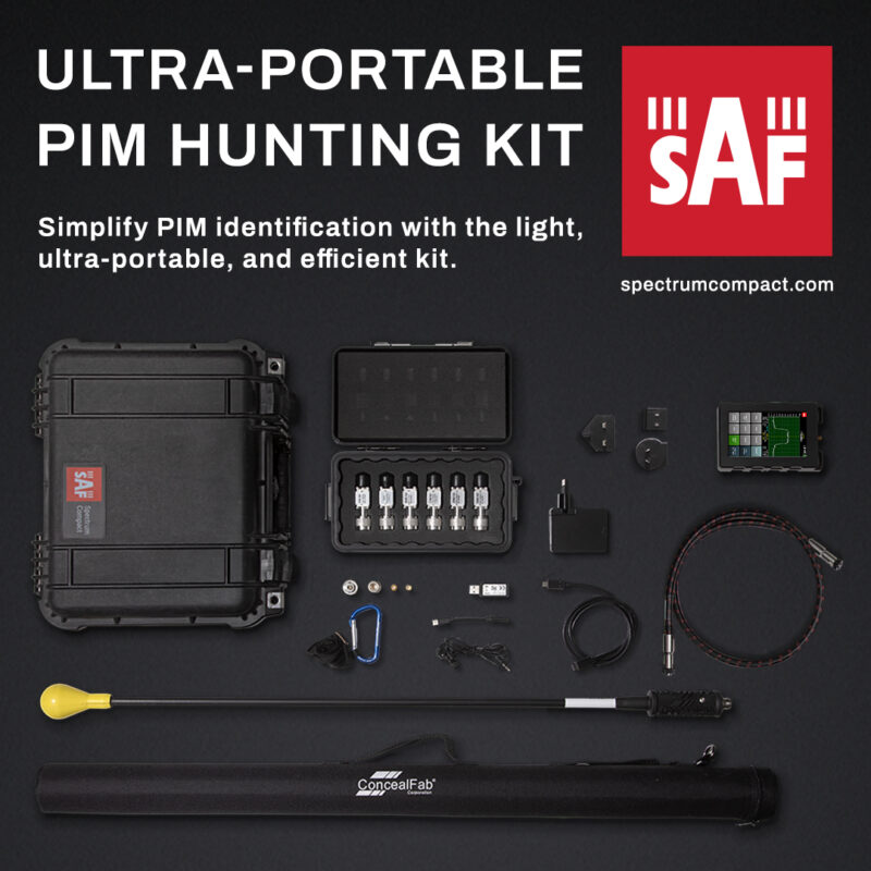 Handheld spectrum analyzer for professionals - 10 MHz - 87 GHz