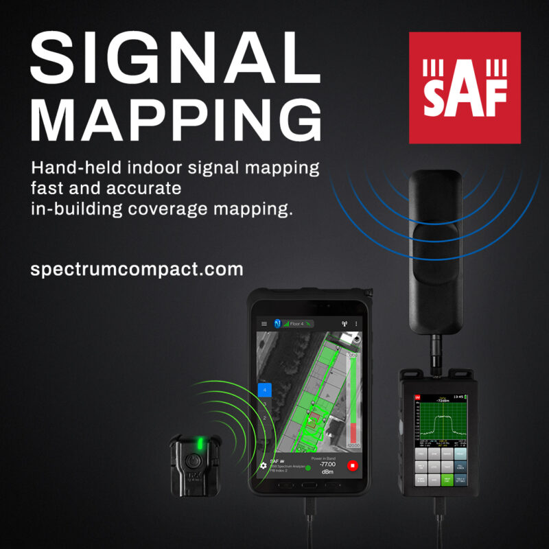 Handheld spectrum analyzer for professionals - 10 MHz - 87 GHz